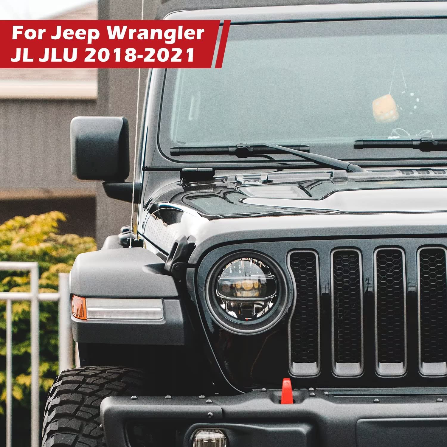 RT-TCZ for Wrangler JL Cowl Vents Cover Hood Outlets Trim for Jeep ...