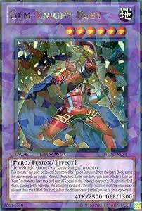 Amazon.com: Yu-Gi-Oh! - Gem-Knight Ruby (DT05-EN034) - Duel Terminal 5-1st Edition - Ultra Rare ...