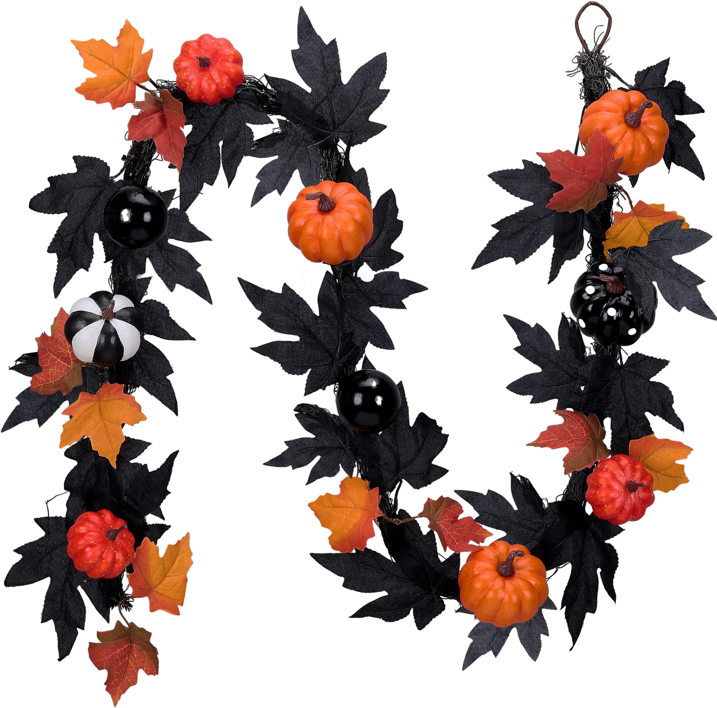 Amazon.com: Alupssuc 6FT Fall Garland Decor, Autumn Garland with ...