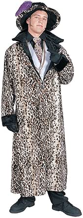Amazon.com: Pimp Coat-leopard Velboa Costume : Clothing, Shoes & Jewelry