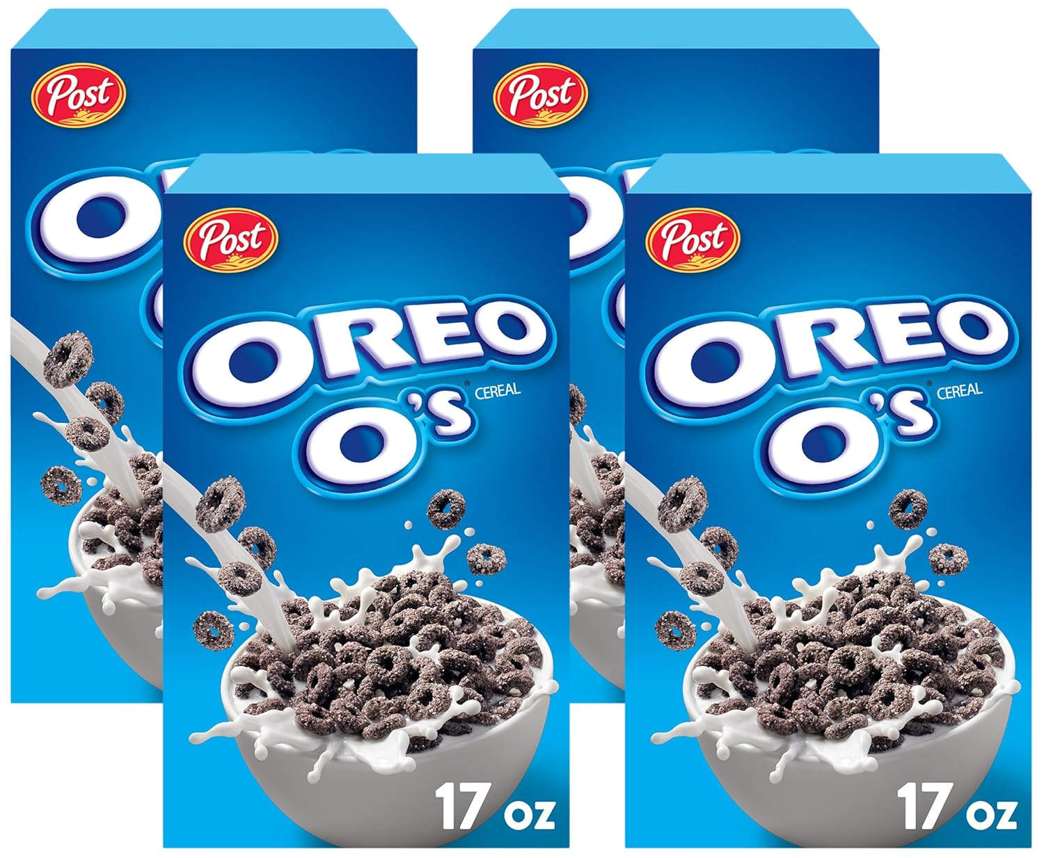 Amazon.com: OREO Os Breakfast Cereal, Chocolatey OREO Cereal, 17 OZ Box ...