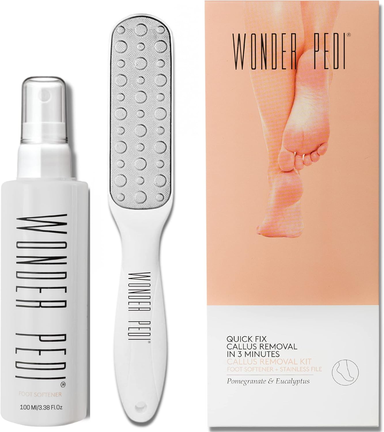 Amazon.com : Callus Remover Instant Exfoliating Softener Peel Spray for ...