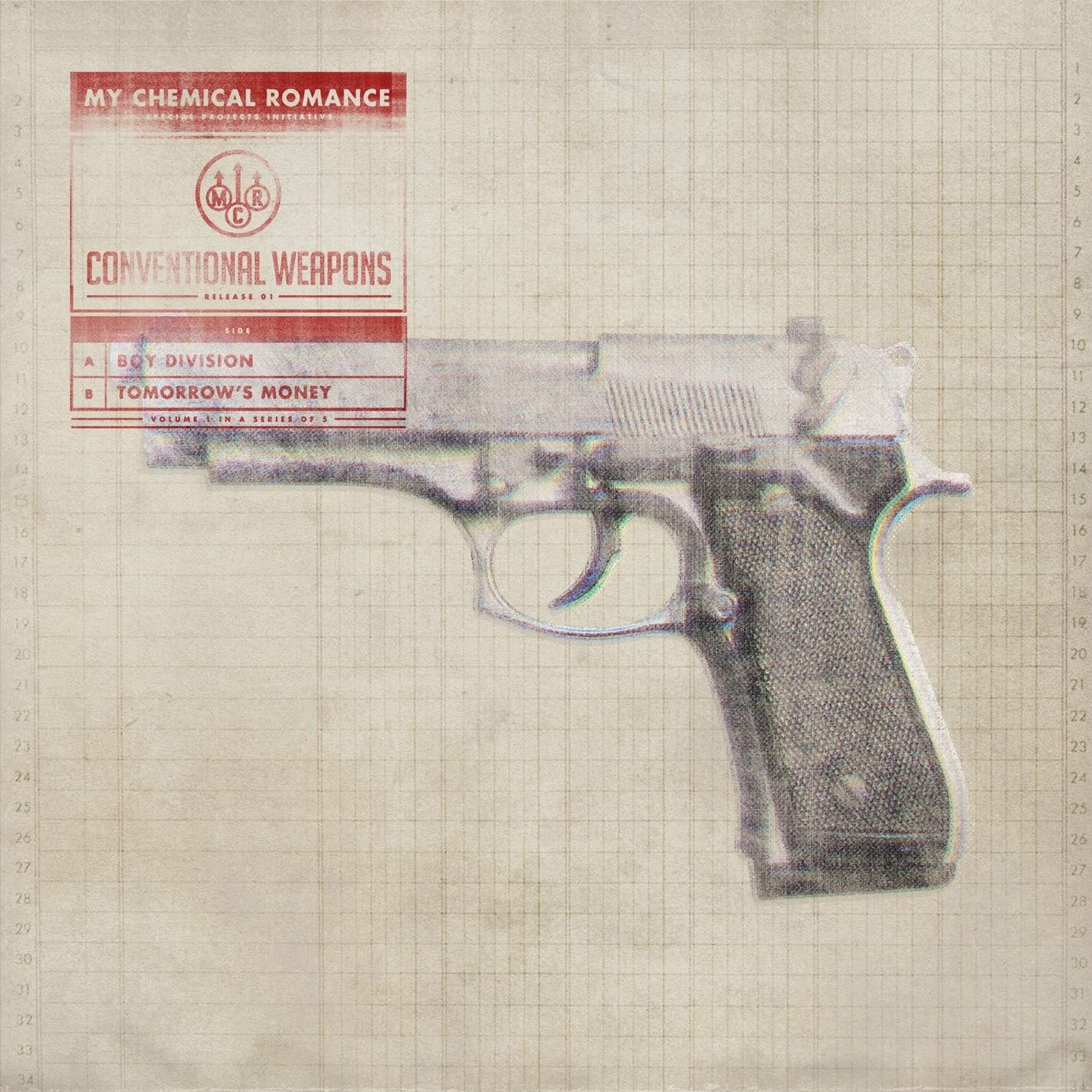 Conventional Weapons Album Cover My Chemical Romance Mcr Conventional