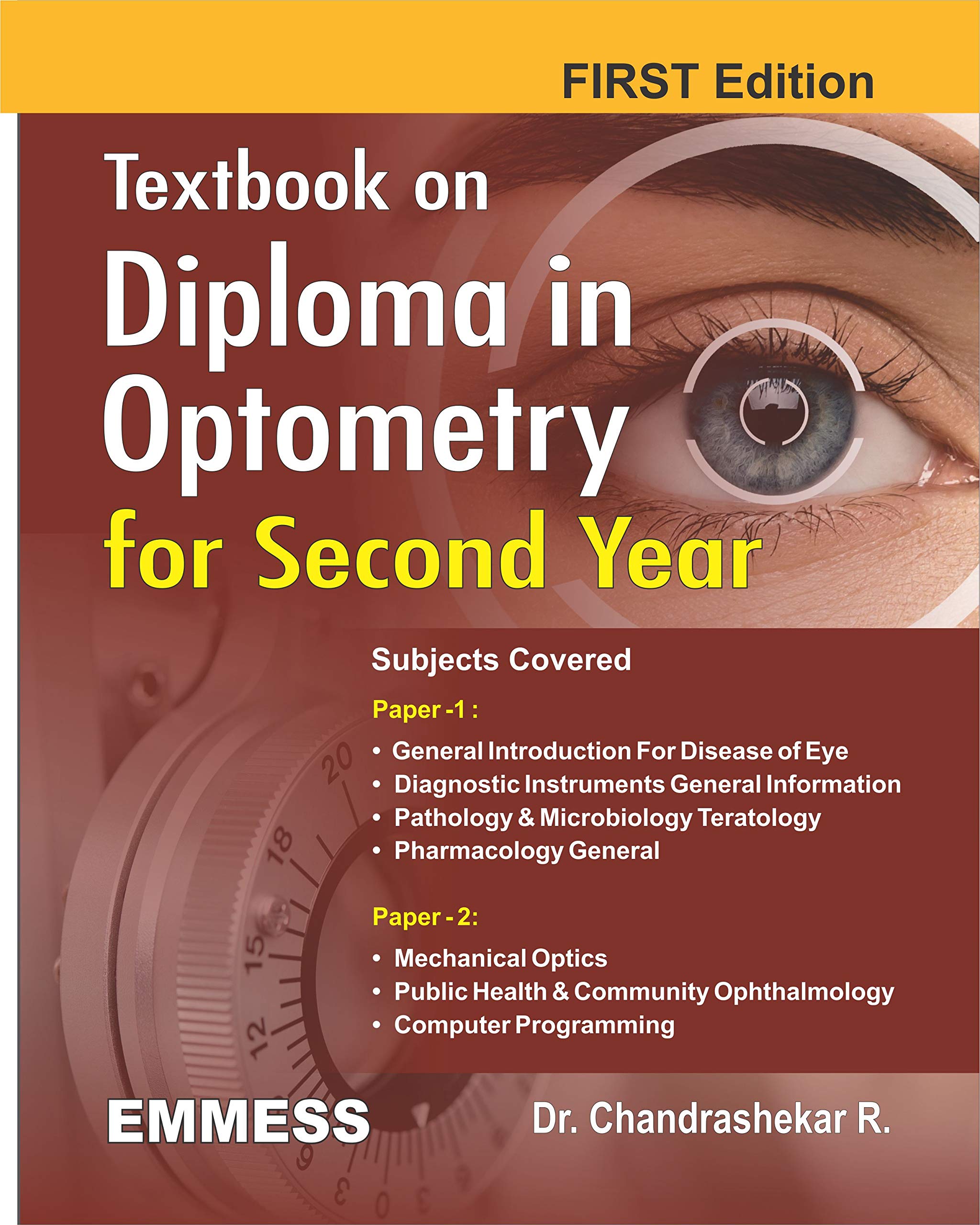 Buy Textbook on Diploma in Optometry for Second Year Book Online at Low ...