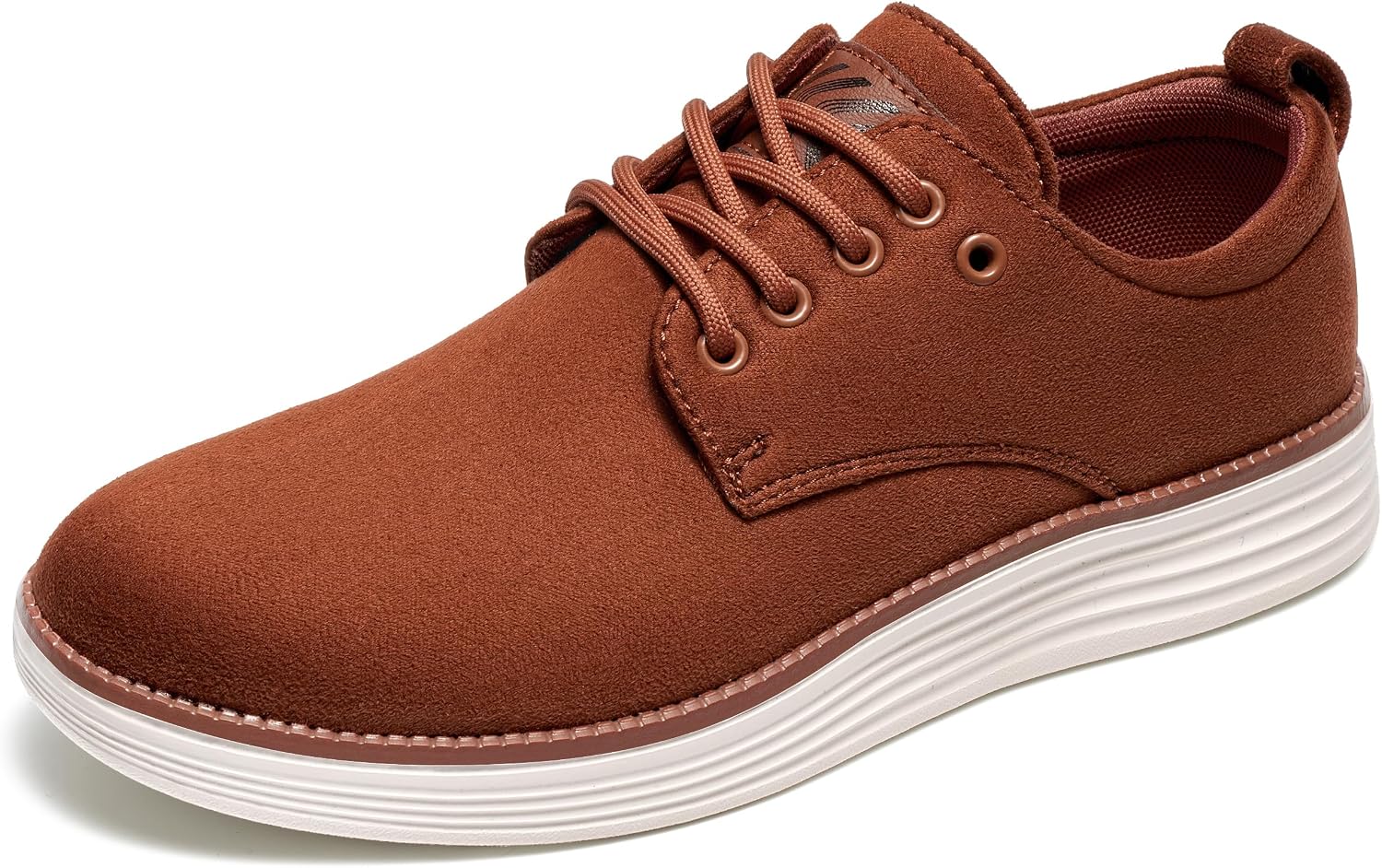 Amazon.com: Larwen Zapatos Oxford para hombres Vestido: Cómodo Formal ...