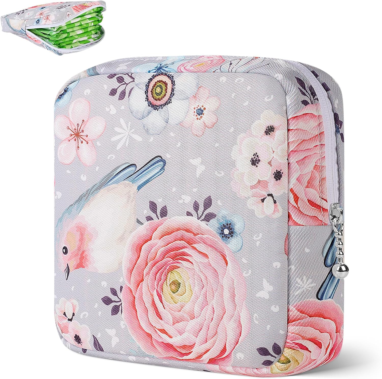 Amazon.com: Desing Wish Period Bag Pouch Soft Cloth Sanitary Napkin ...