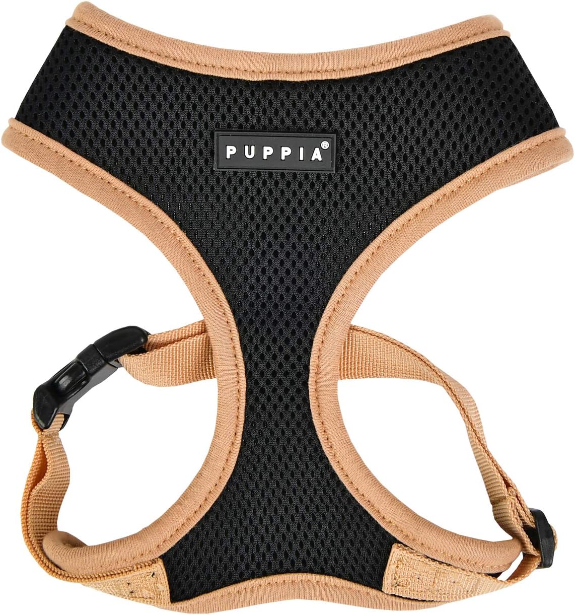 Puppia Junior Harness, Medium, Beige : Amazon.co.uk: Pet Supplies
