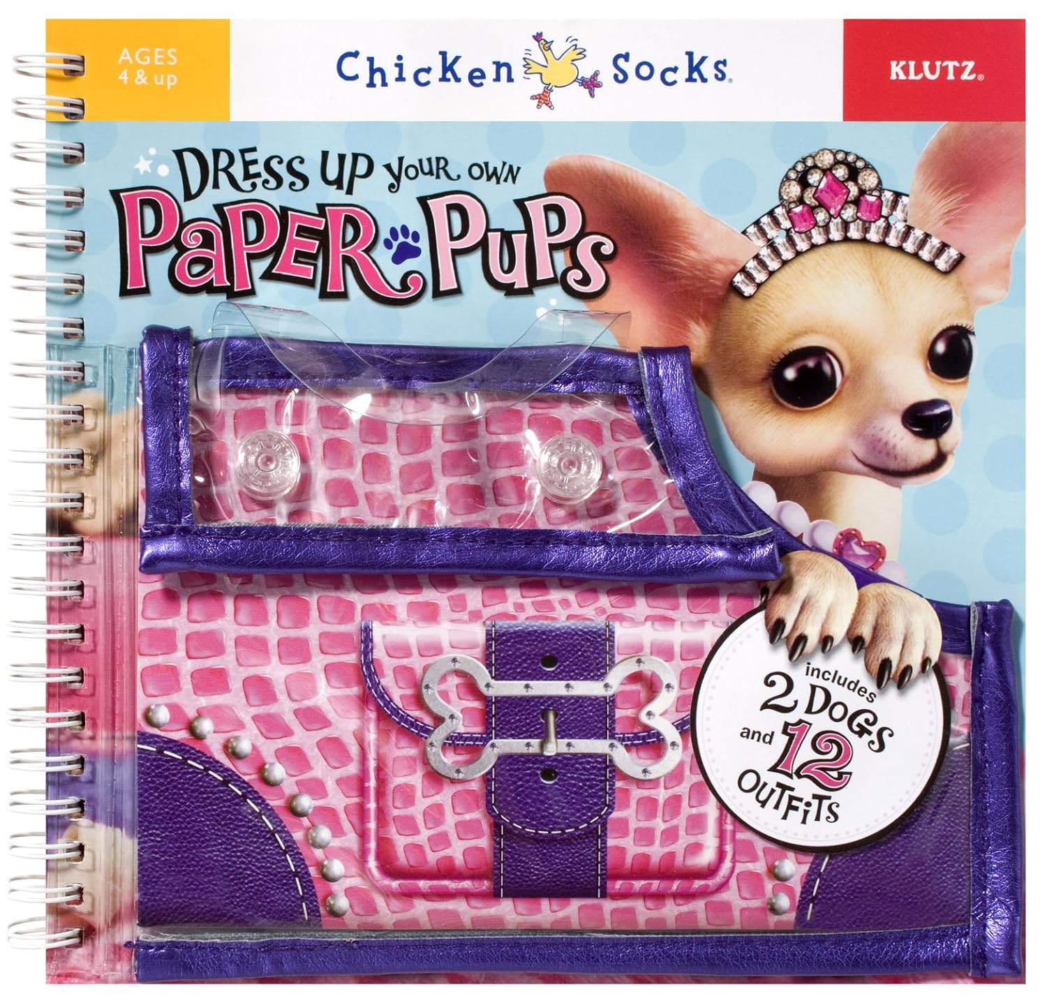Dress Up Your Own Paper Pups (Chicken Socks): The Editors of Klutz ...