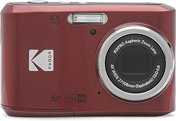 Amazon Canada: KODAK PIXPRO Friendly Zoom FZ45-RD 16MP Digital Camera with 4X Optical Zoom 27mm ...
