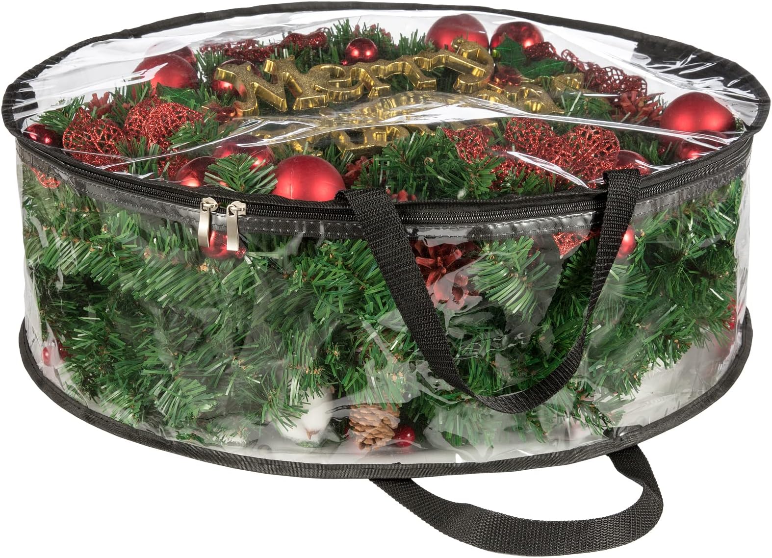 Amazon.com: Seasonal Wreath Storage Container - Water Resistant Holder ...