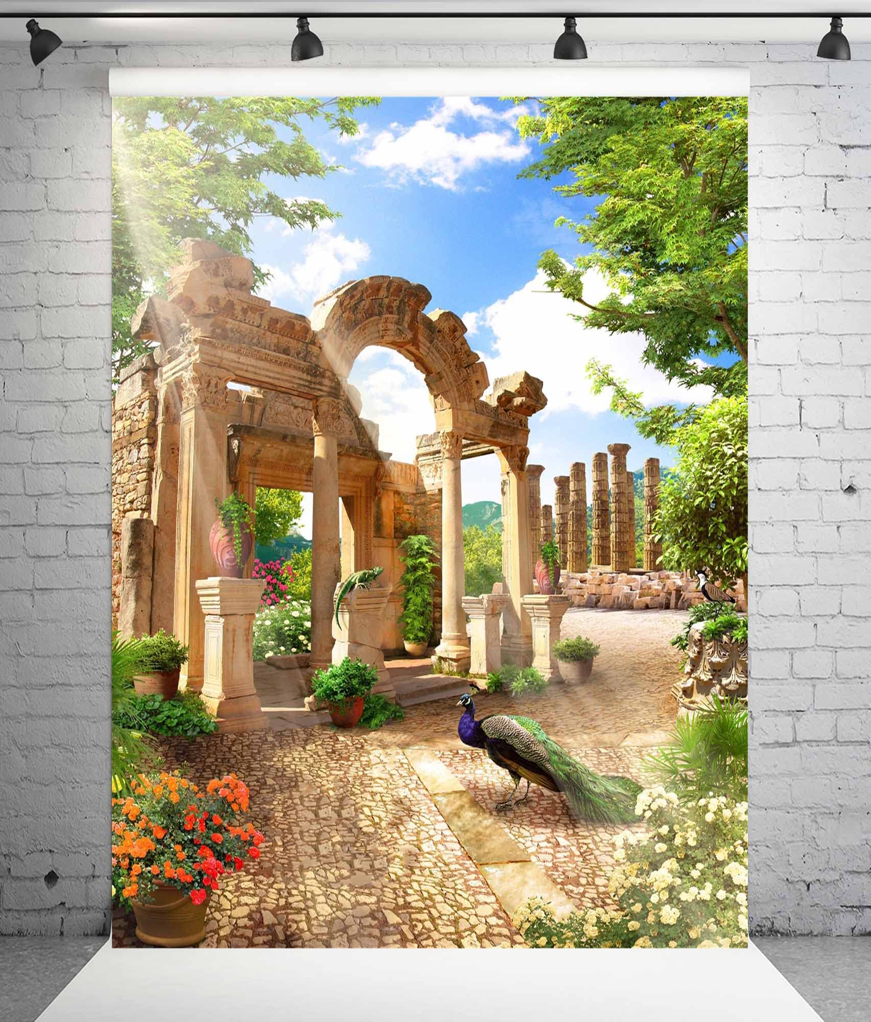 Roman Columns Background