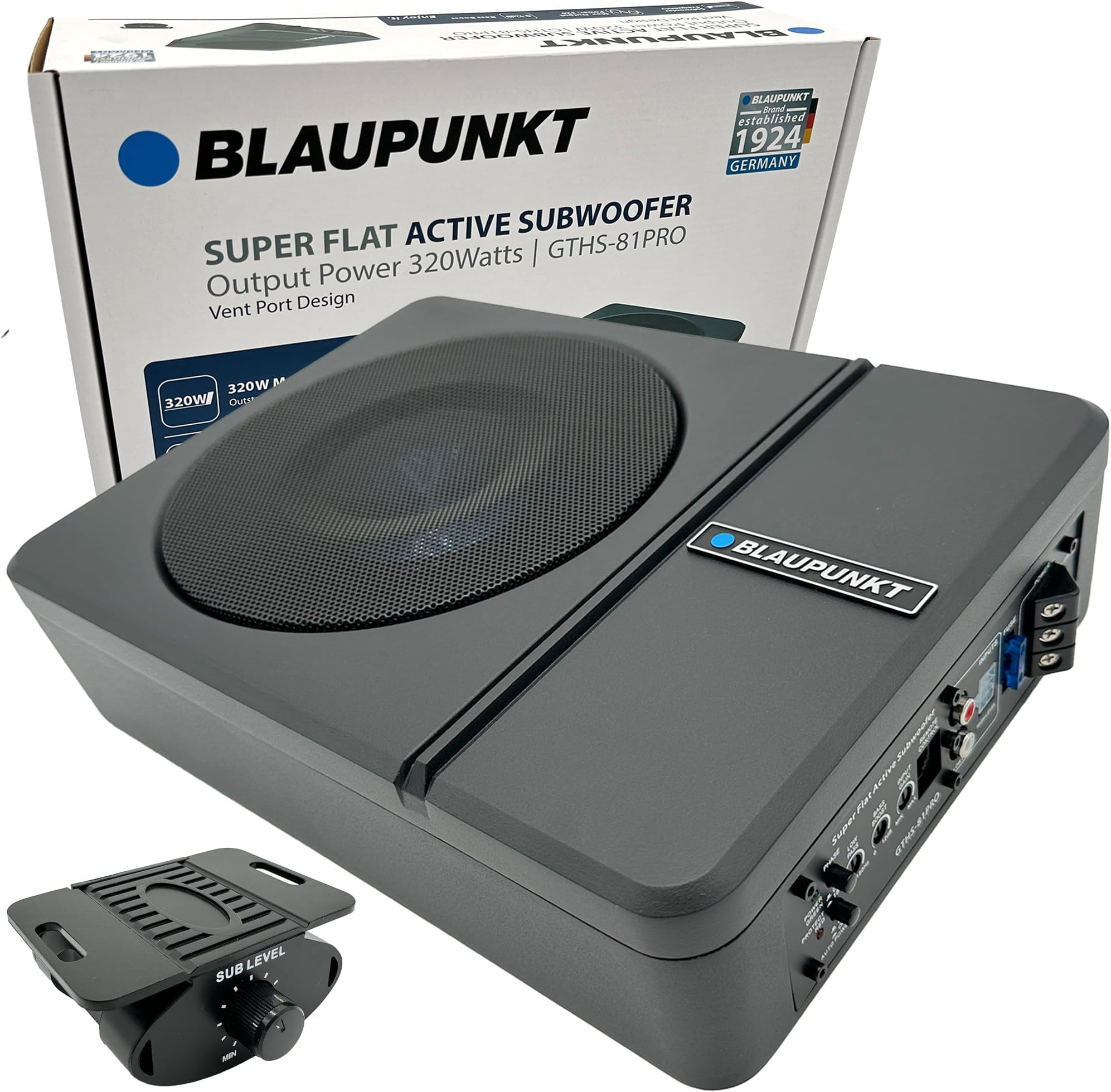 Amazon.com: BLAUPUNKT GTHS81PRO 8" Amplified Subwoofer 320-Watts Active ...