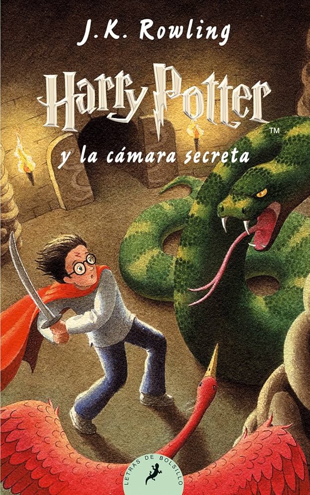 Portada Del Libro Harry Potter Y La Cámara Secreta