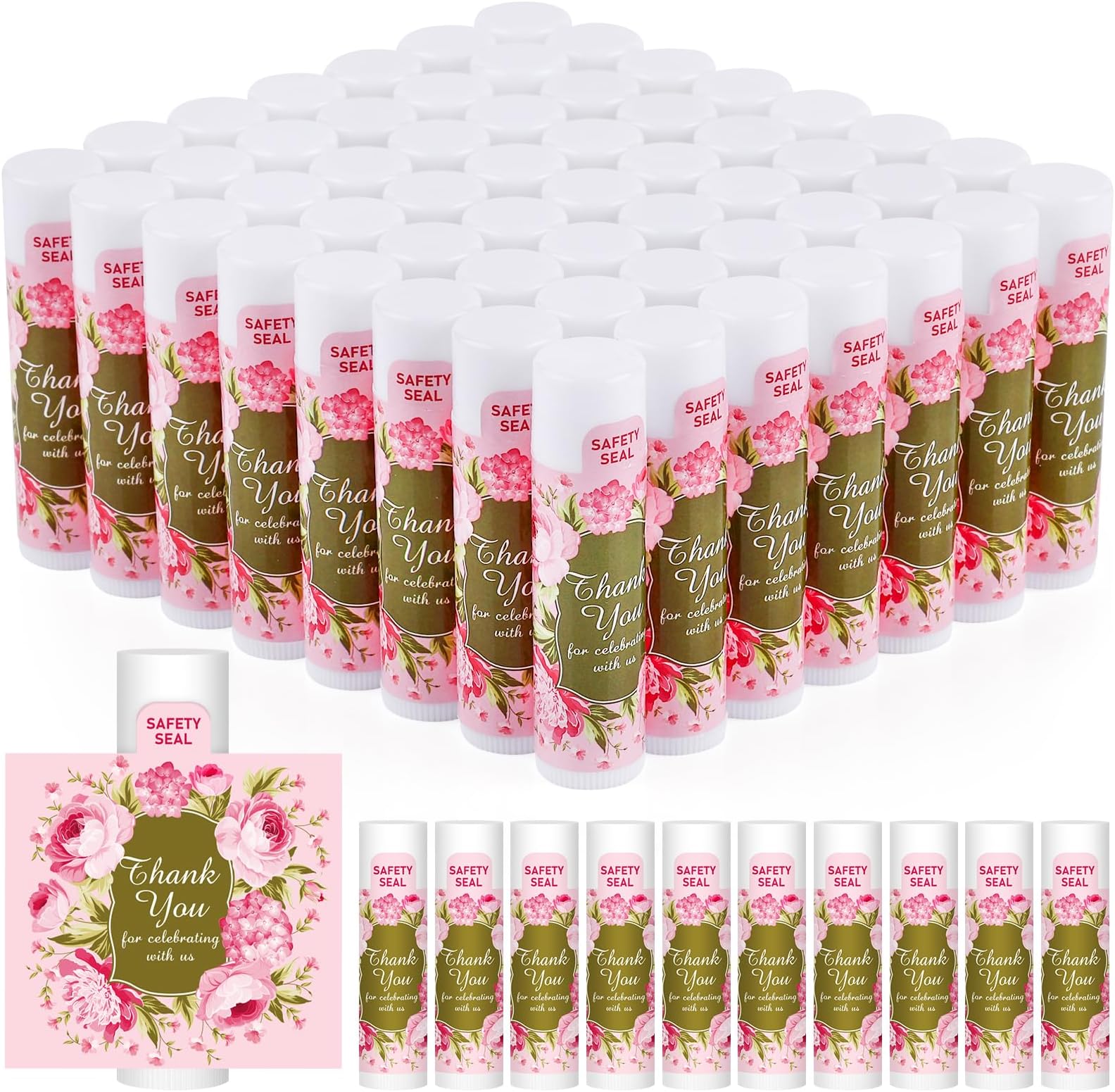 Amazon.com : DMSKY Lip Balm Bulk 60 Pcs, Bridal Shower Gifts for Guests ...