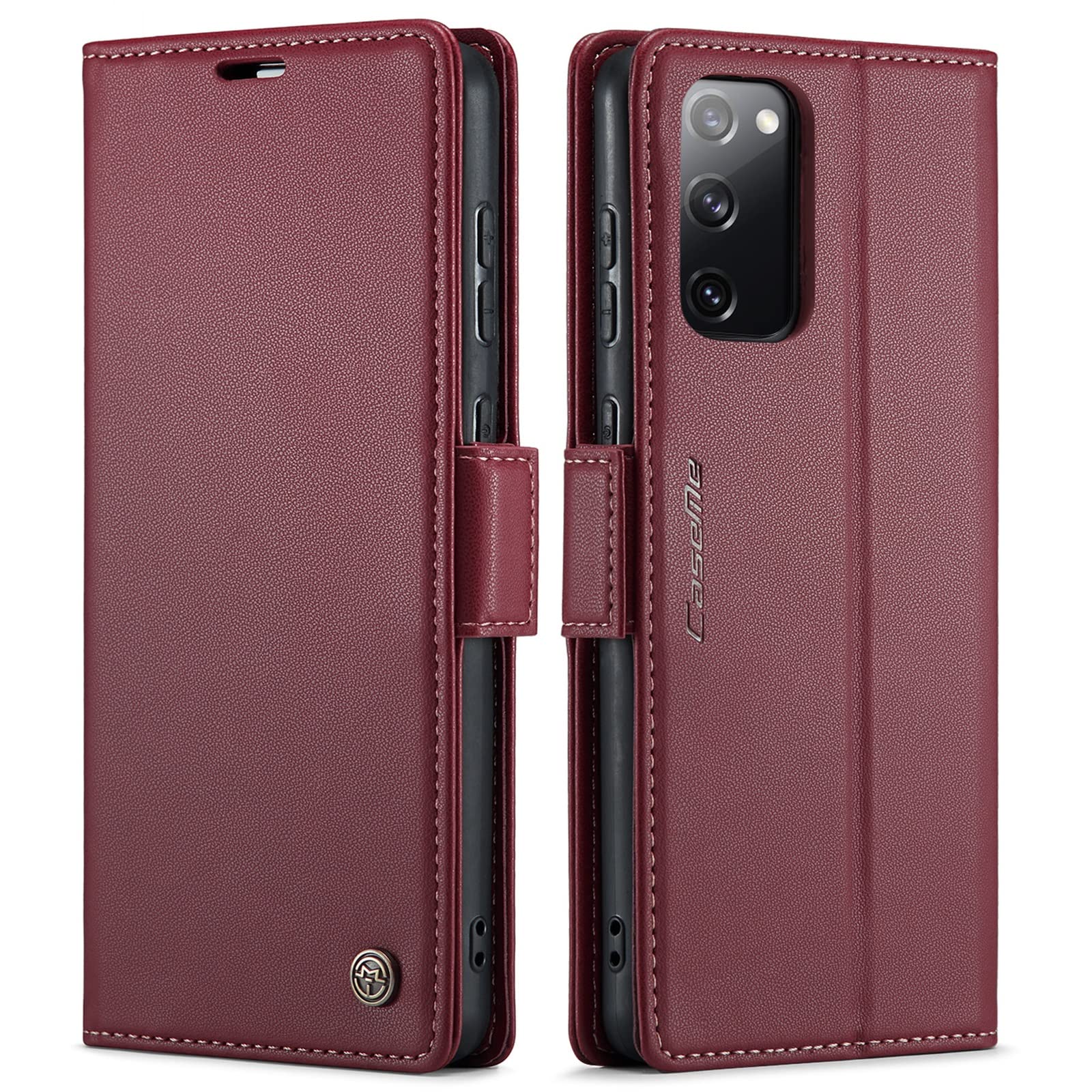 Snapklik.com : Samsung Galaxy S20 FE 5G Wallet Case,Magnetic Stand Flip Protective Leather Case ...
