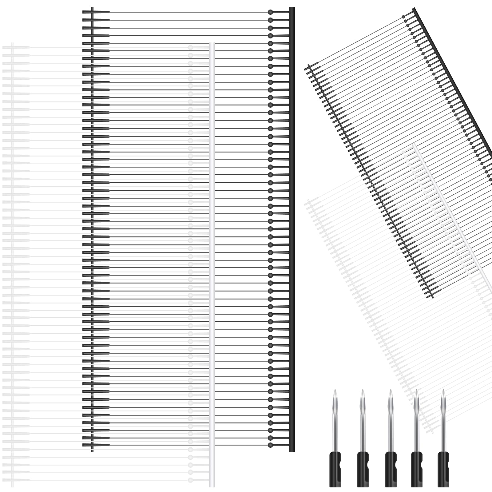 Amazon.com: Tagging Gun Fasteners, 2400 Pcs Mini Stitch Gun Fasteners ...