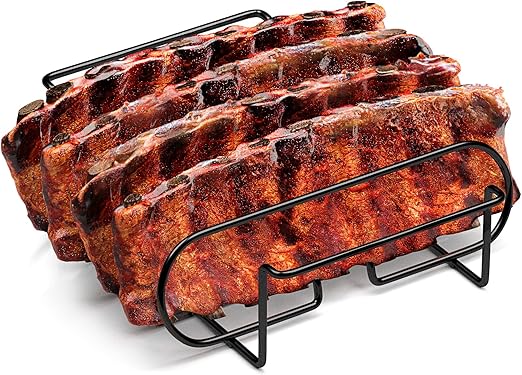 Amazon.com : Sorbus® Non-Stick Rib Rack - Porcelain Coated Steel ...