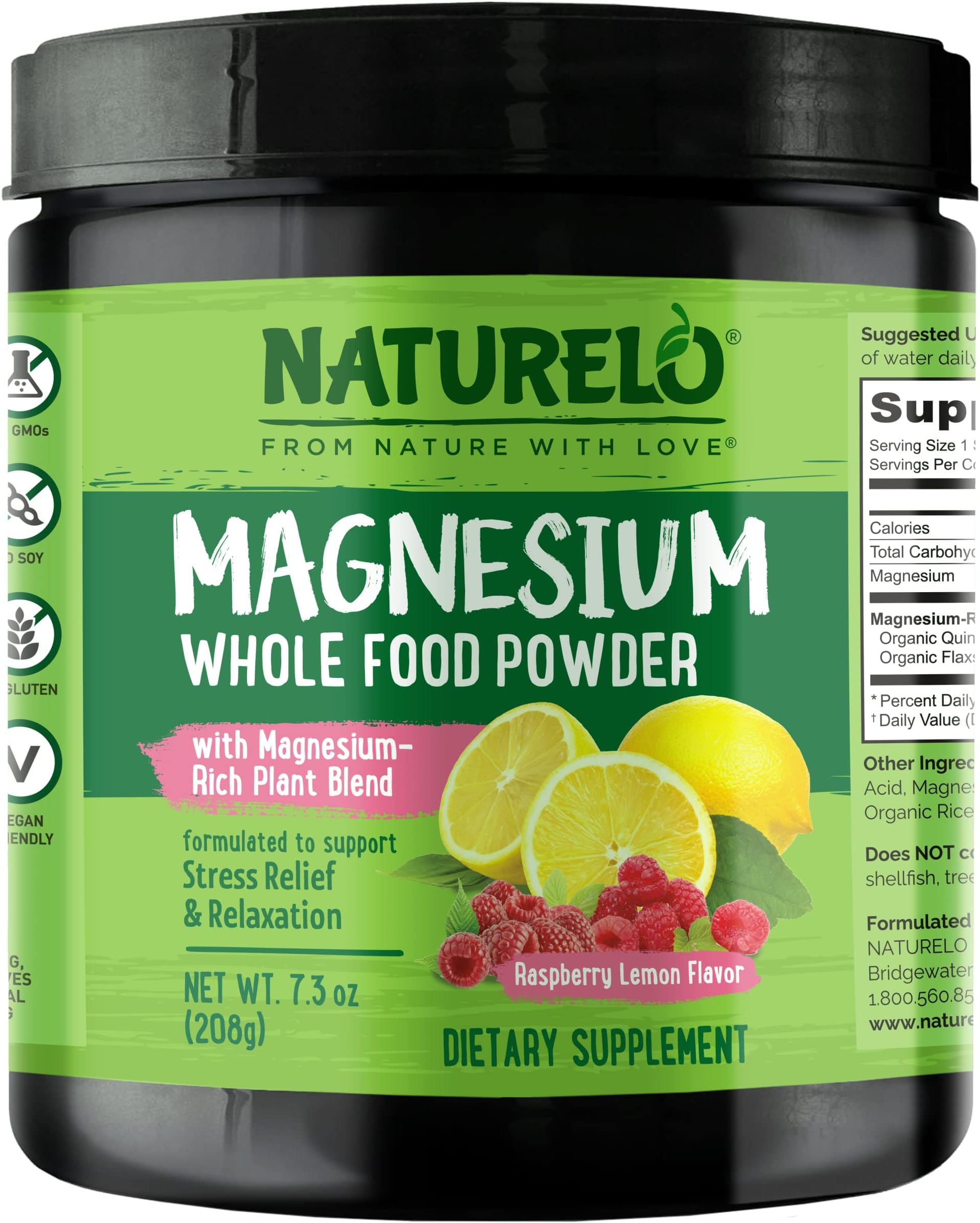 Amazon.com: Calcium Magnesium Powder Supplement - CalMag Plus with ...