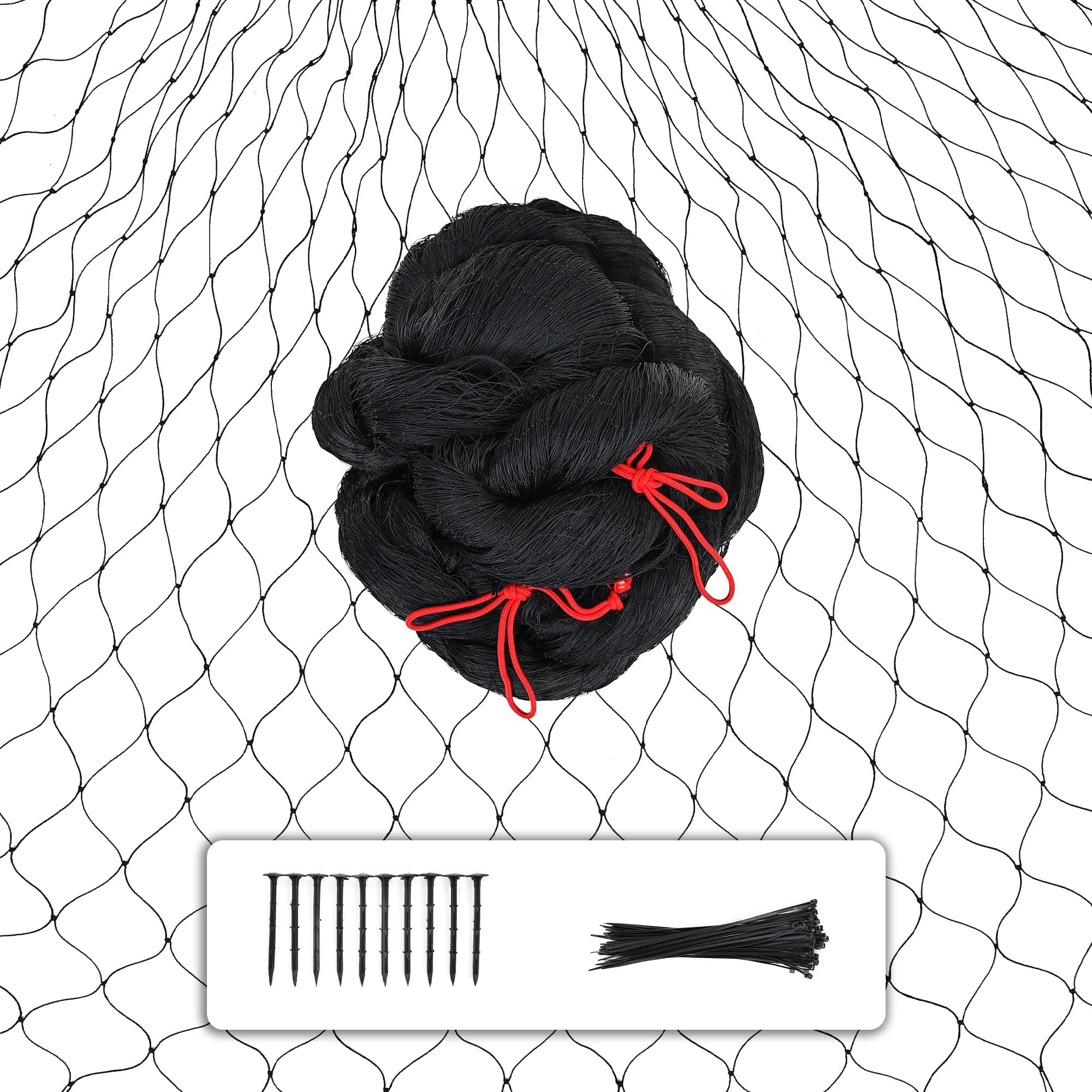 Amazon.com : ZL 100x100ft Anti Bird Netting for Garden, Heavy Duty Bird ...