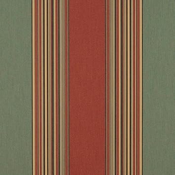 Amazon.com: Sunbrella Awning/Marine 4969-0000 46in Henna/Fern Vintage ...