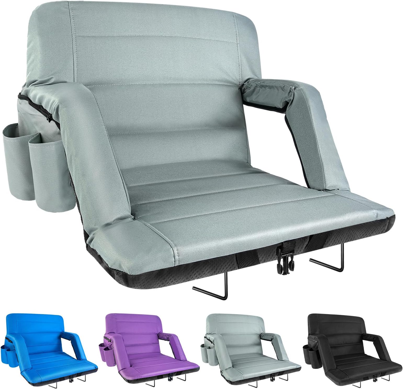 Amazon.com: yeyeeyyee Stadium Seats with Back Support Wide, Exclusive ...