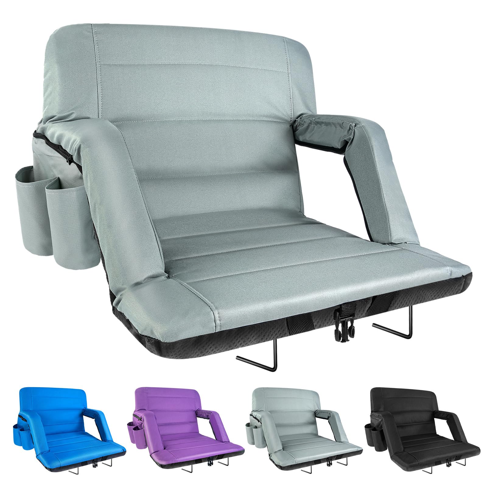 Amazon.com: yeyeeyyee Stadium Seats with Back Support Wide, Exclusive ...