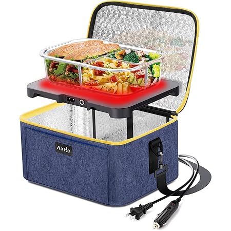Amazon.com: Aotto Portable Food Warmer Personal Mini Portable Oven ...