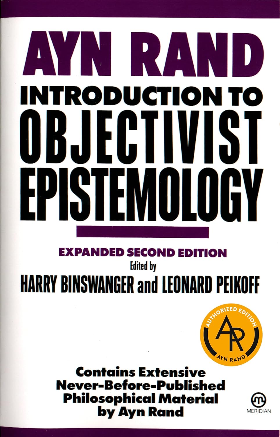 Amazon.com: Introduction to Objectivist Epistemology: Expanded Second ...