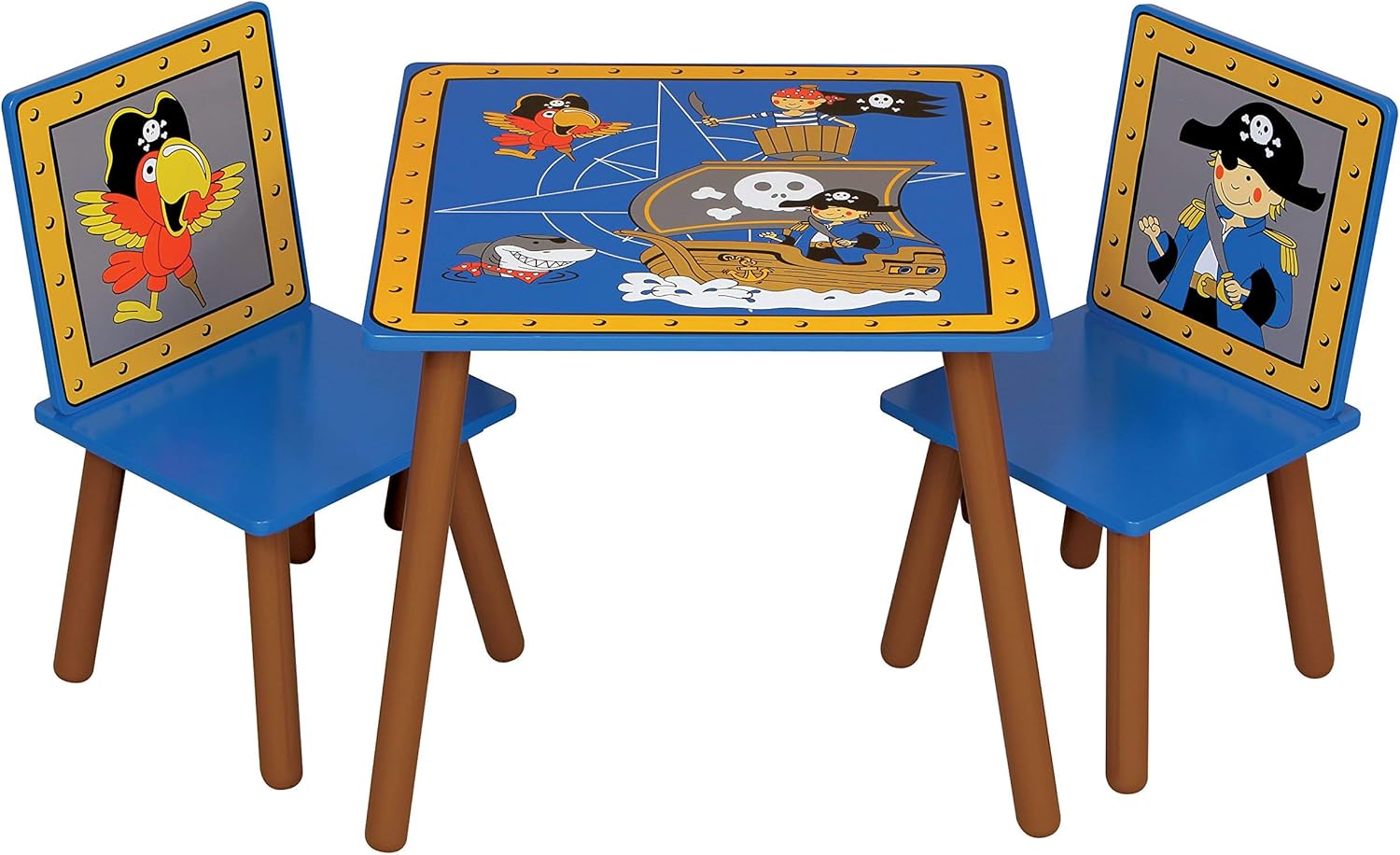 Kidsaw Pirate Table and Chairs : Amazon.co.uk: Home & Kitchen