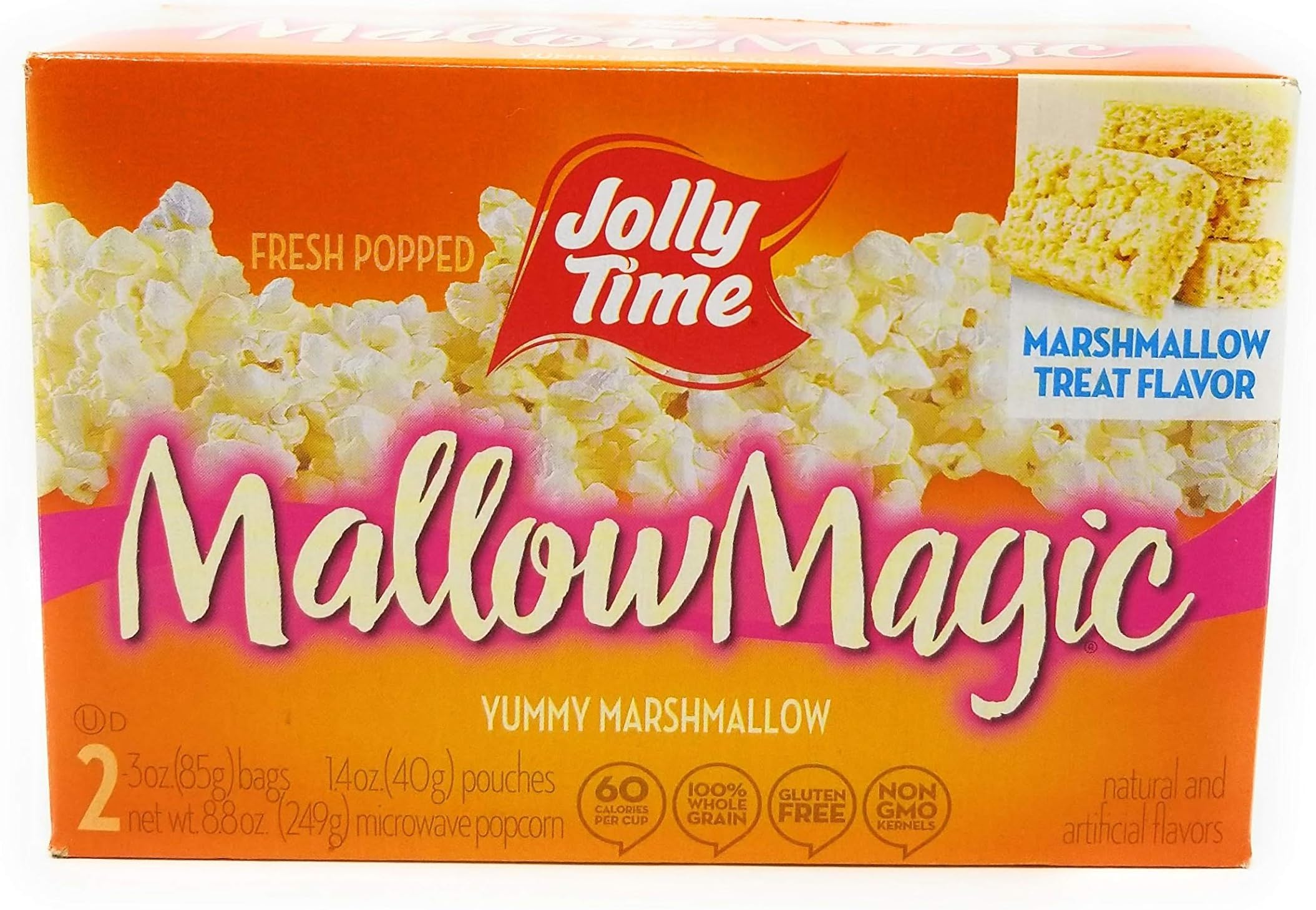 Amazon.com: Jolly Time Mallow Magic Marshmallow Flavor Microwave ...