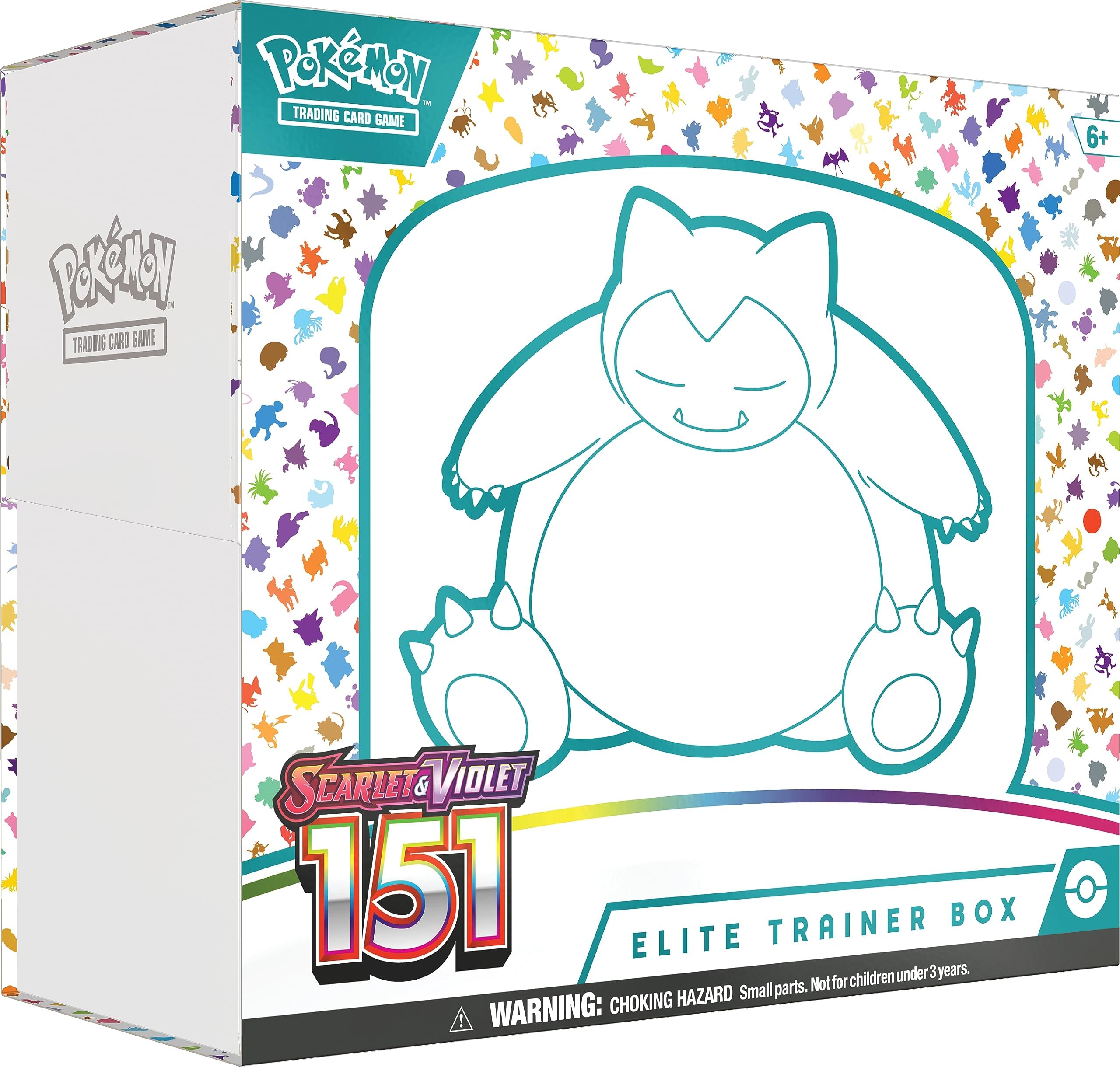 Pokémon TCG: Scarlet & Violet — 151 Elite Trainer Box : Amazon.com.au ...