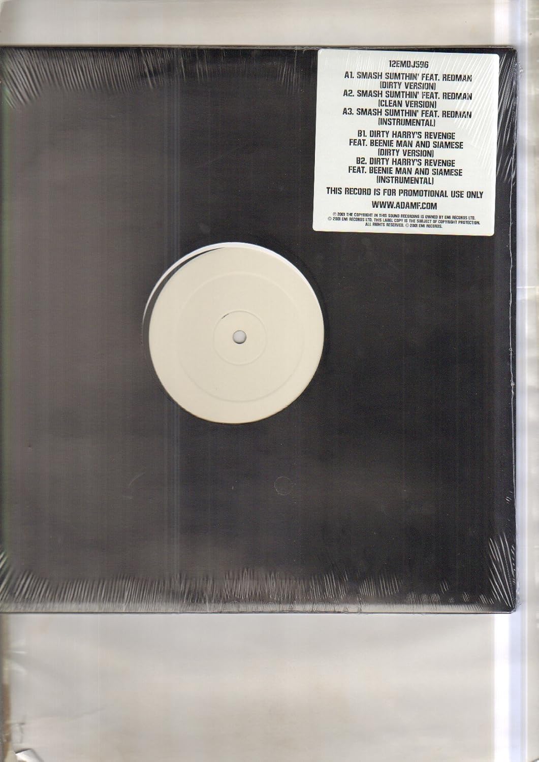 ADAM F - SMASH SUMTHIN - 12 inch vinyl by ADAM F, SMASH SUMTHIN, 12 ...