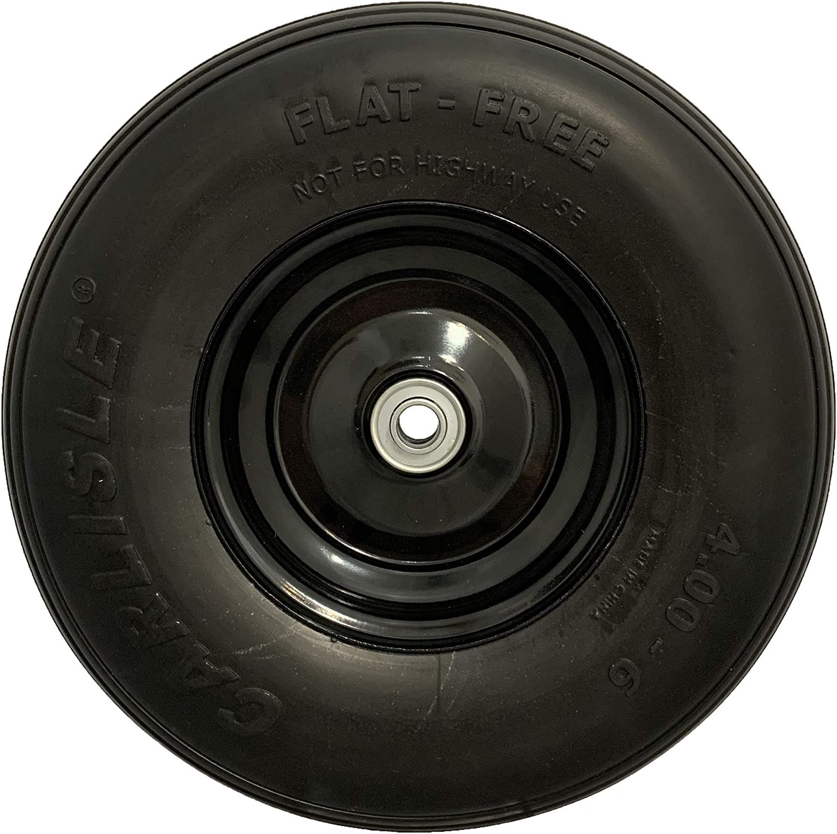 Amazon.com: Easy Fit 4.00-6 Flat-Free Wheel Assembly for Residential ...