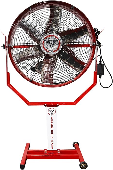 Amazon.com: Super Duty Fans - SD3PF 110V - Powerful and Quiet Pedestal ...