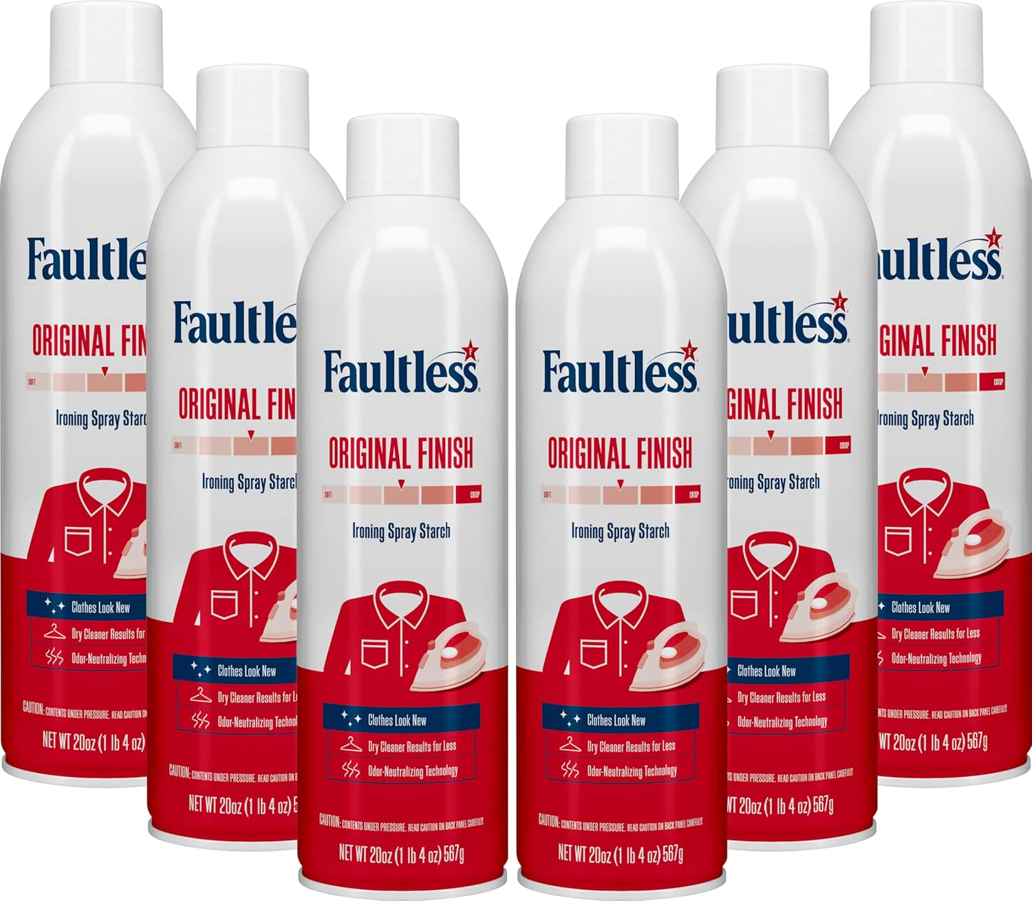 Amazon.com: Laundry Starch Spray, Faultless Original Hold Ironing ...