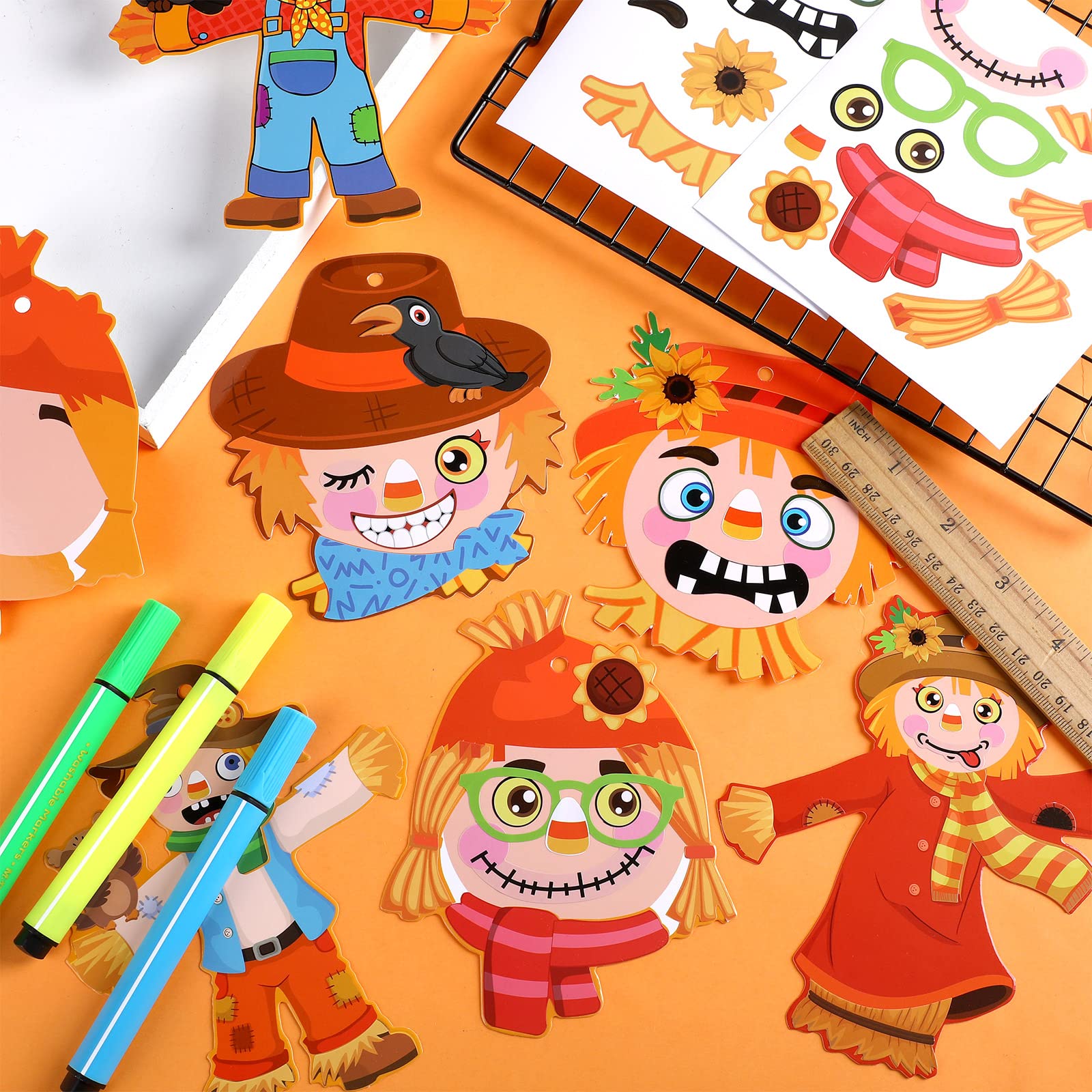 Thanksgiving Scarecrow Templates Printable