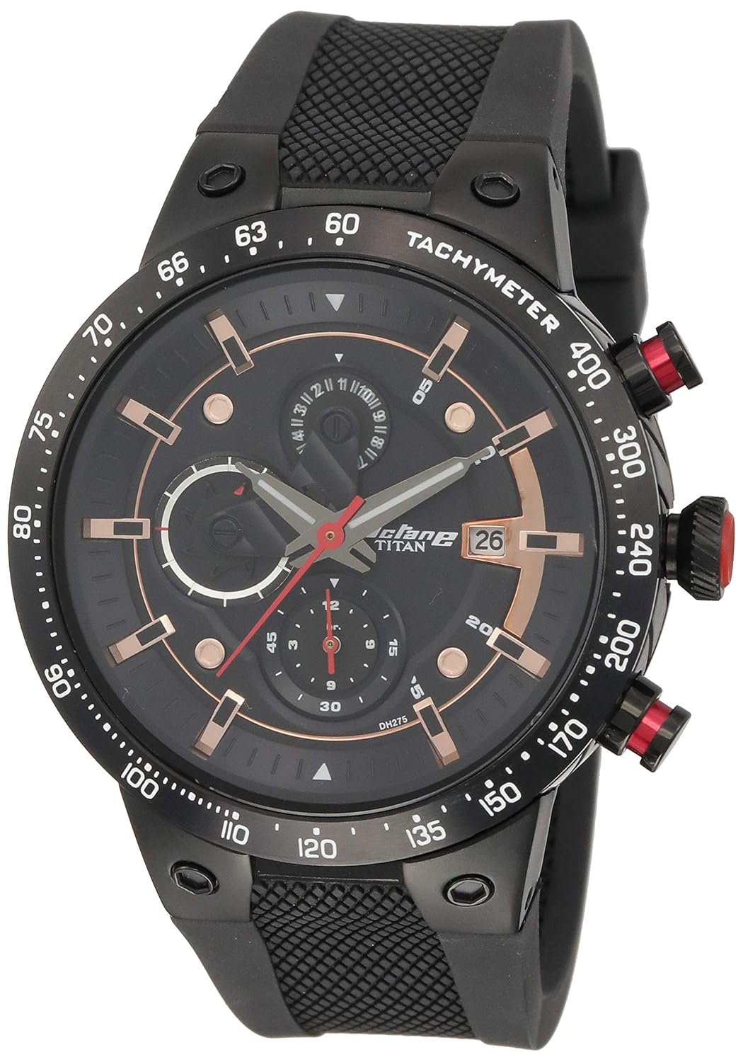 Titan Octane Signature Analog Black Dial Men's Watch 1761KP02 ...