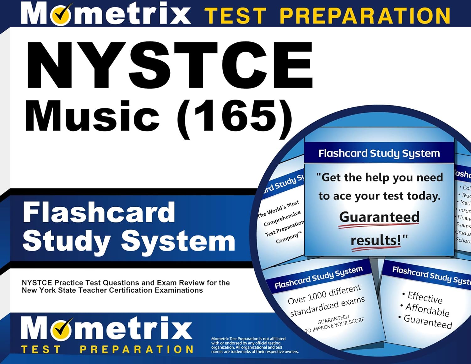 NYSTCE Music (165) Flashcard Study System: NYSTCE Practice Test ...
