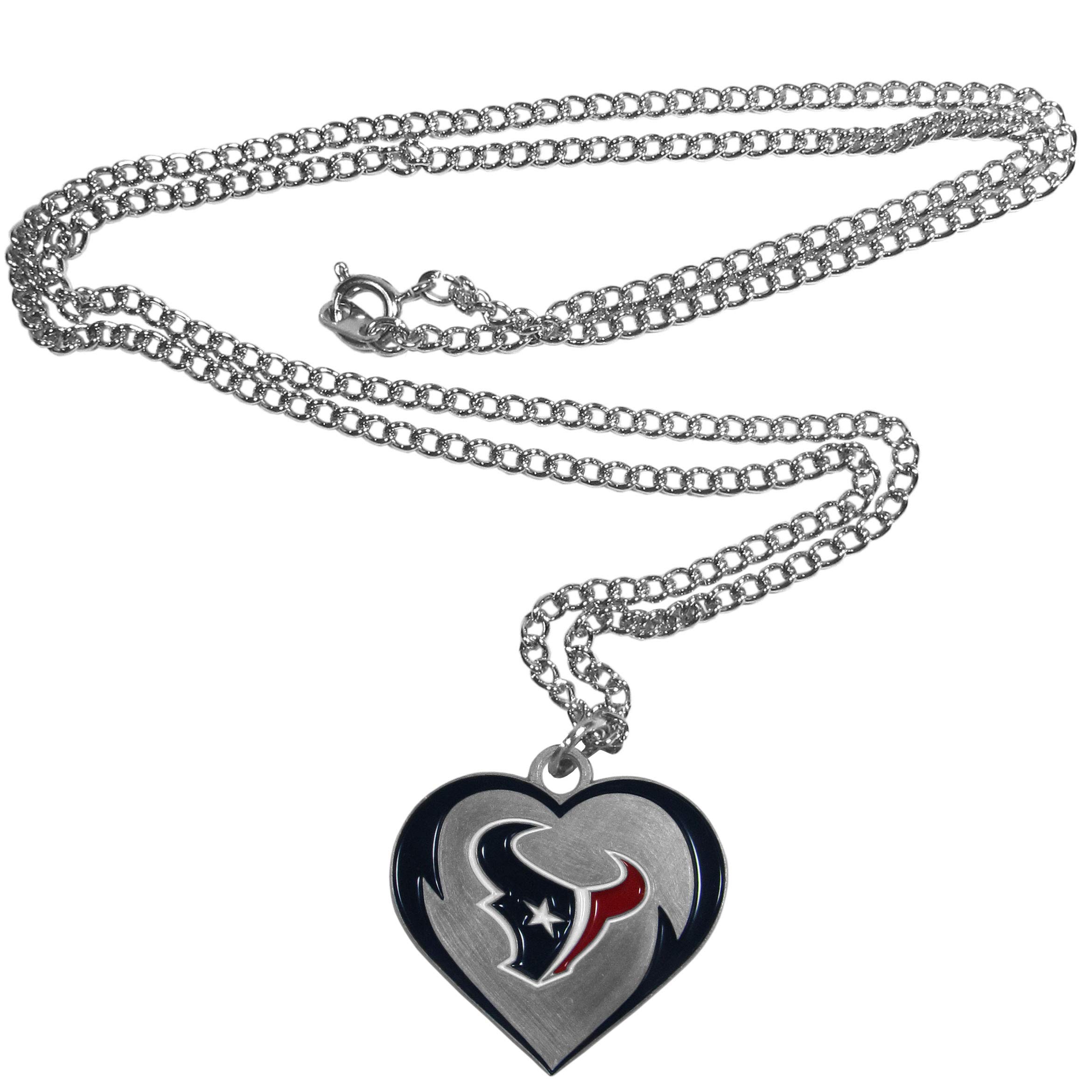 Snapklik.com : Siskiyou Sports NFL Houston Texans Womens Heart Necklace