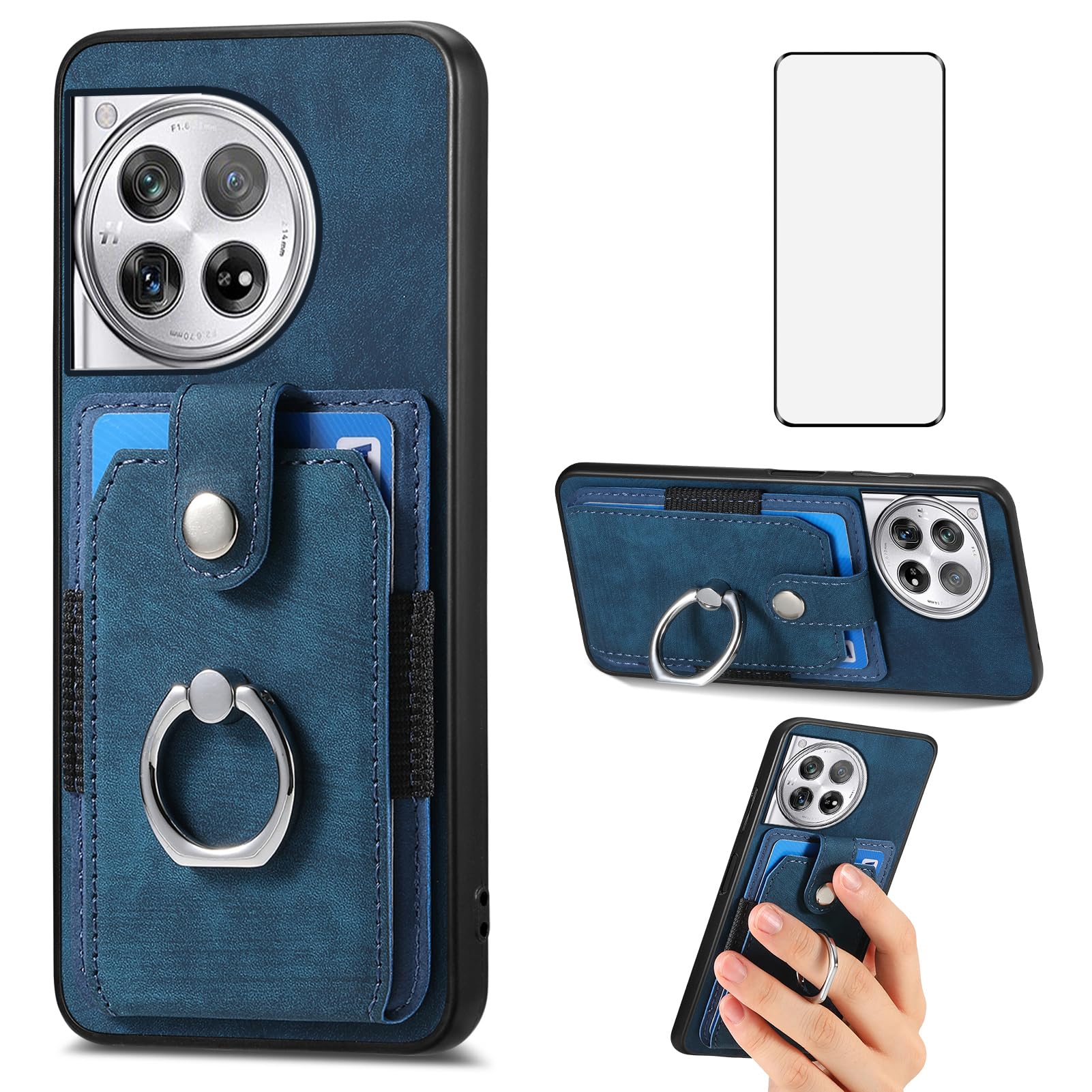 Amazon.com: Asuwish Phone Case for OnePlus 12 5G Wallet Cover with ...