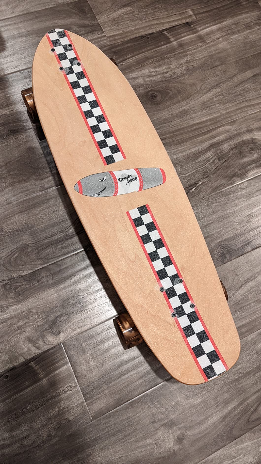 $8/mo - Finance Abrazo 33x9.5 Pro Cruiser Skateboard for Kids Teens ...
