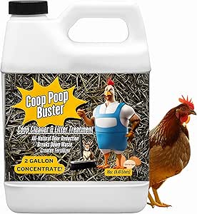 Amazon.com: Coop Poop Buster – Chicken Coop Cleaner | 2-Gallon Mix ...