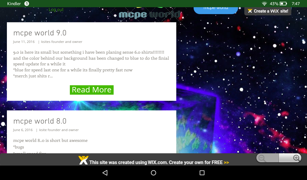 Mcpe world - App on Amazon Appstore