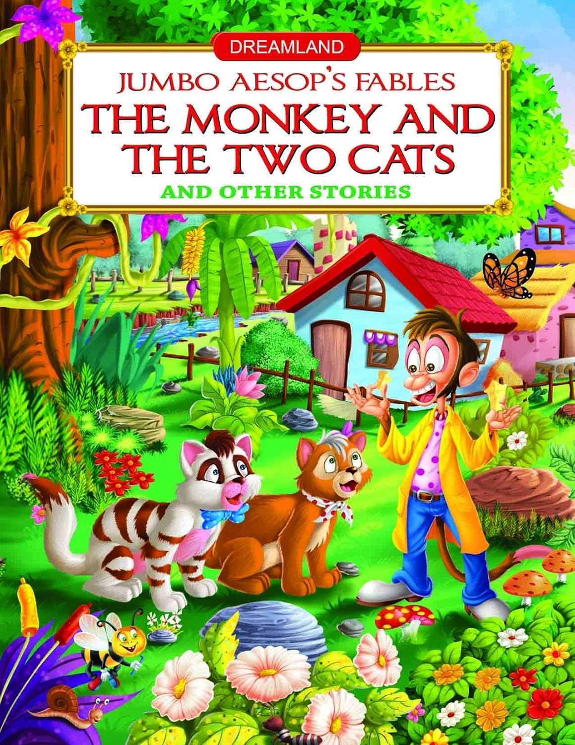 Jumbo Aesop's - the Monkey and the Two Cats: Amazon.co.uk: DREAMLAND ...
