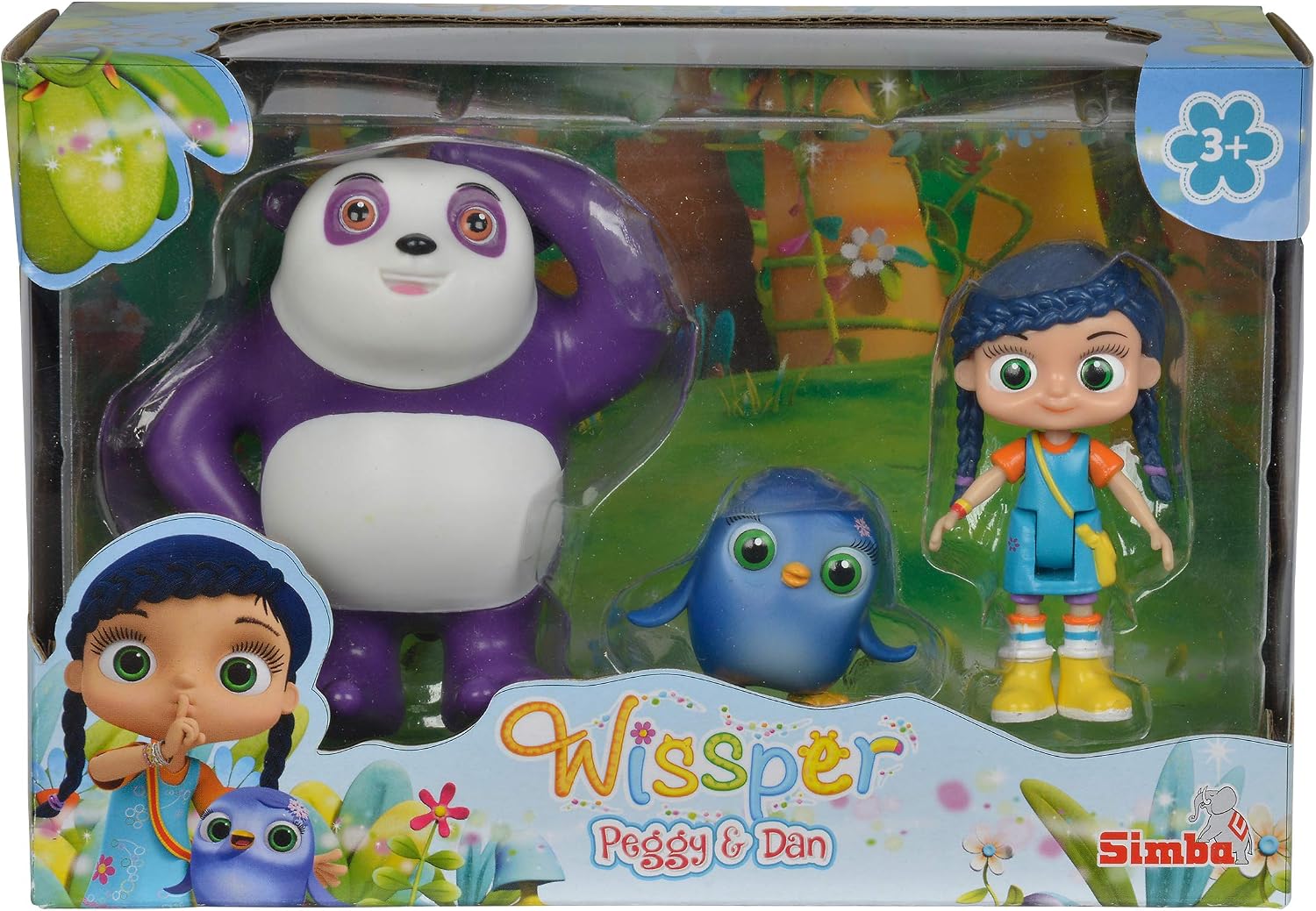 Simba 109358416 Wissper/Peggy/Dan Figurine Set 2 (3-Inch) : Amazon.co ...