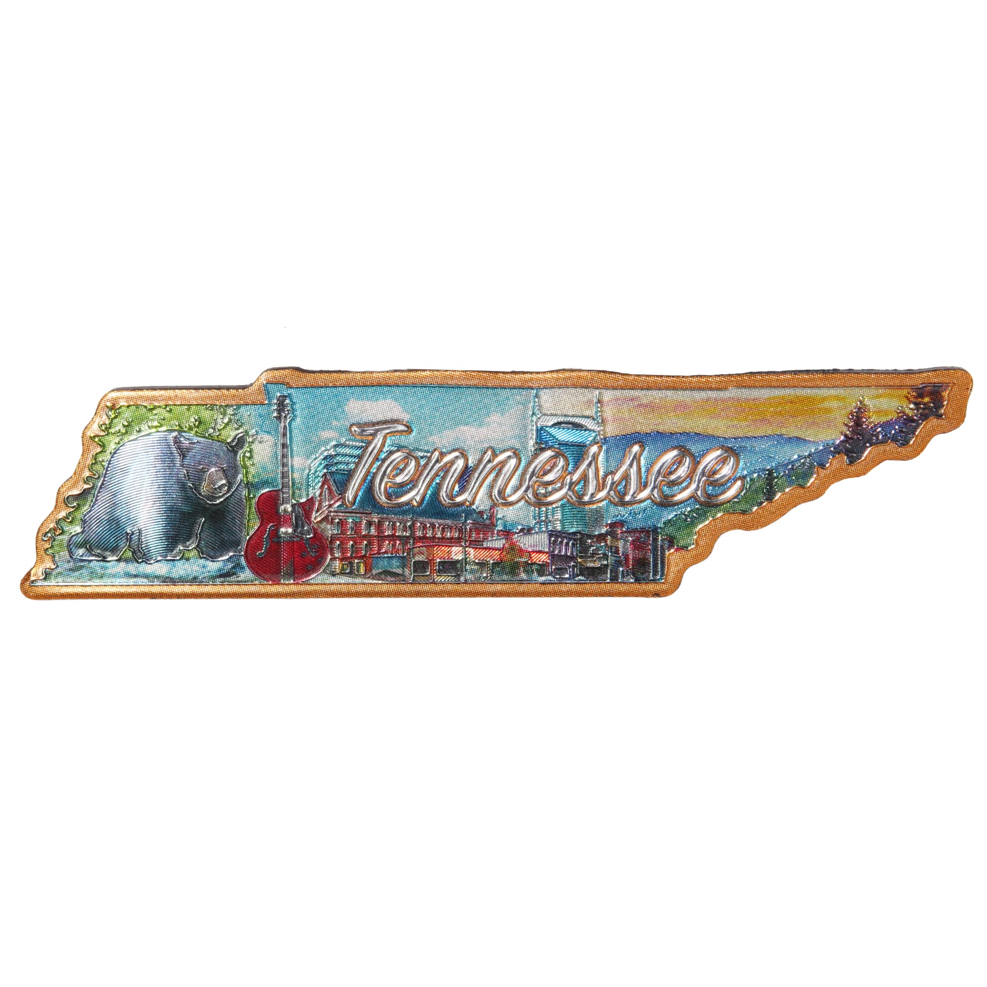 BOA Skate Shoes Tennessee State Magnet - 3x3 Inch Fridge Decor With ...