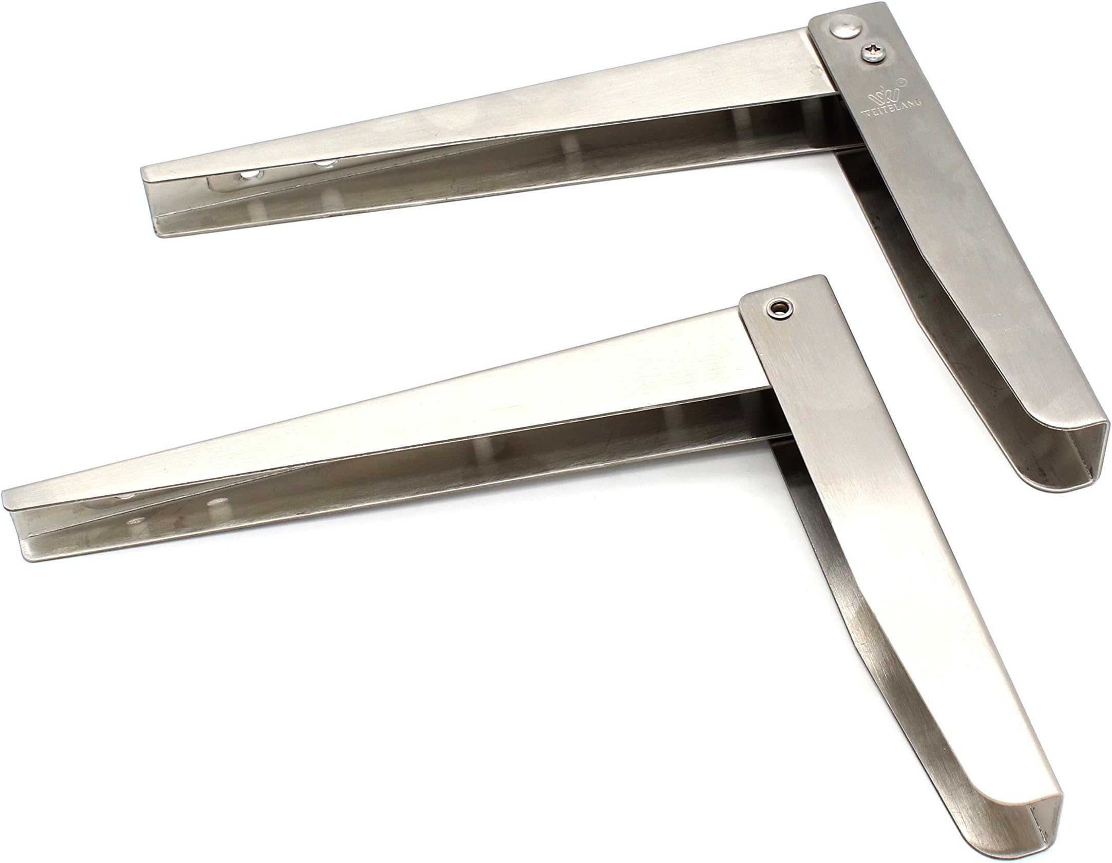 Amazon.com: 2 Sets Stainless Steel Removable Table Bracket, Strong ...