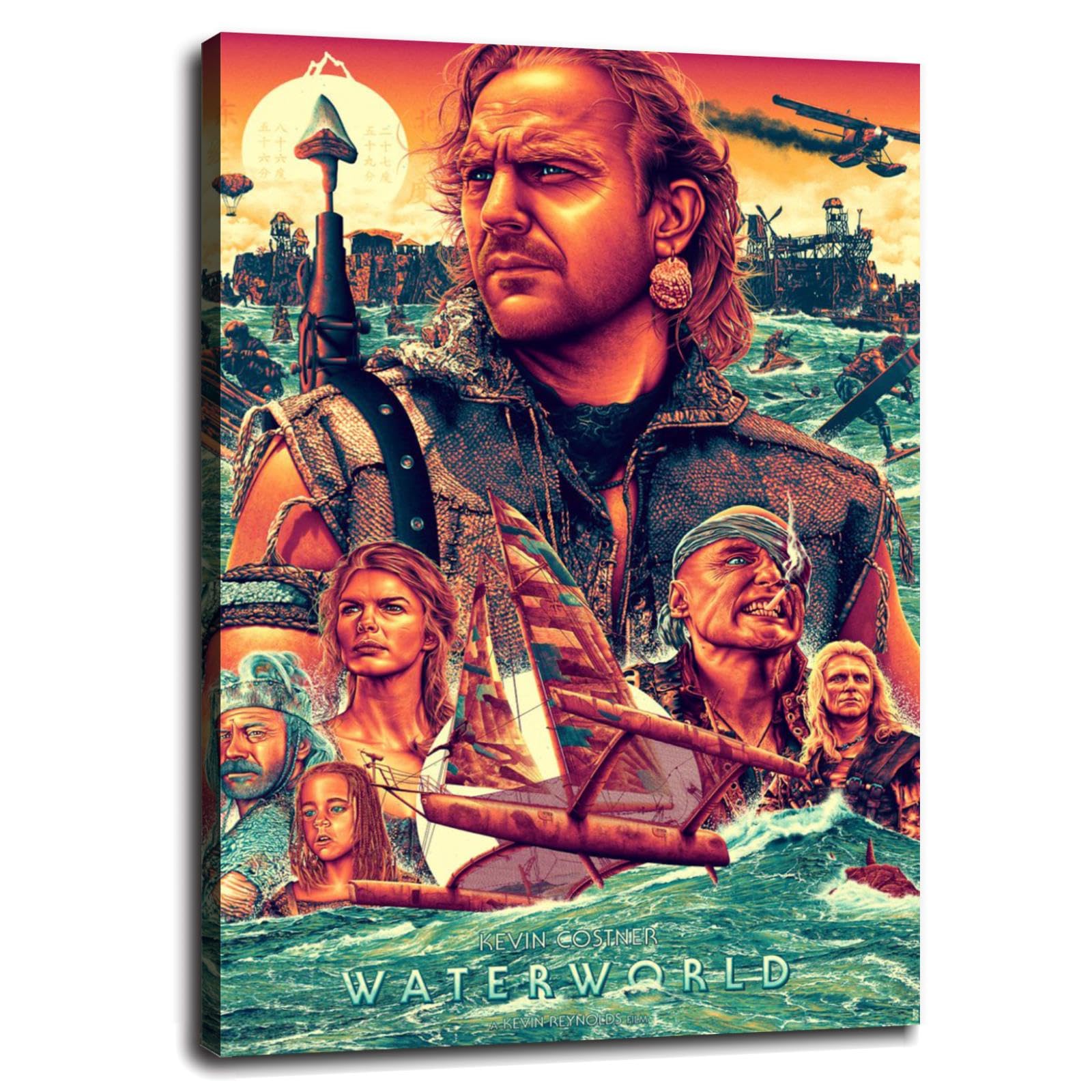 Waterworld Filmposter “Waterworld” (Reviews Version) Original Quad