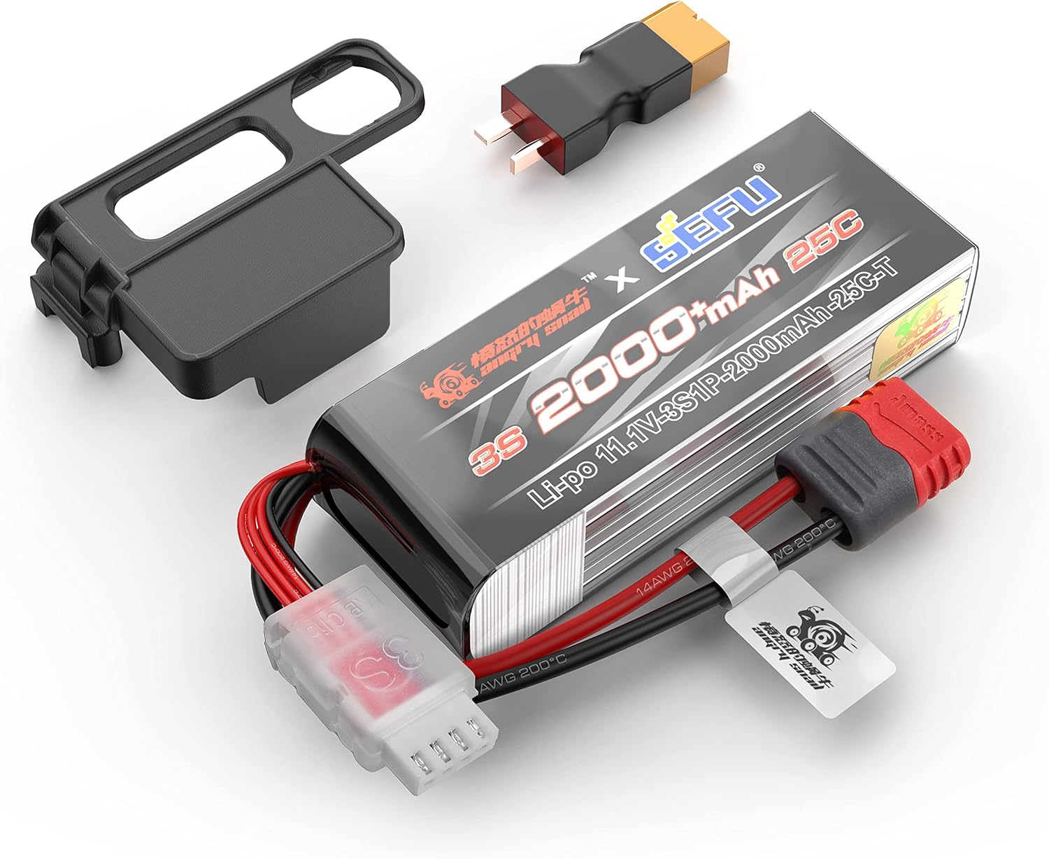 HYPER GO Angry Snail 3S2000 RC Car Upgrade Accessories 3S 11.1V 2000 ...