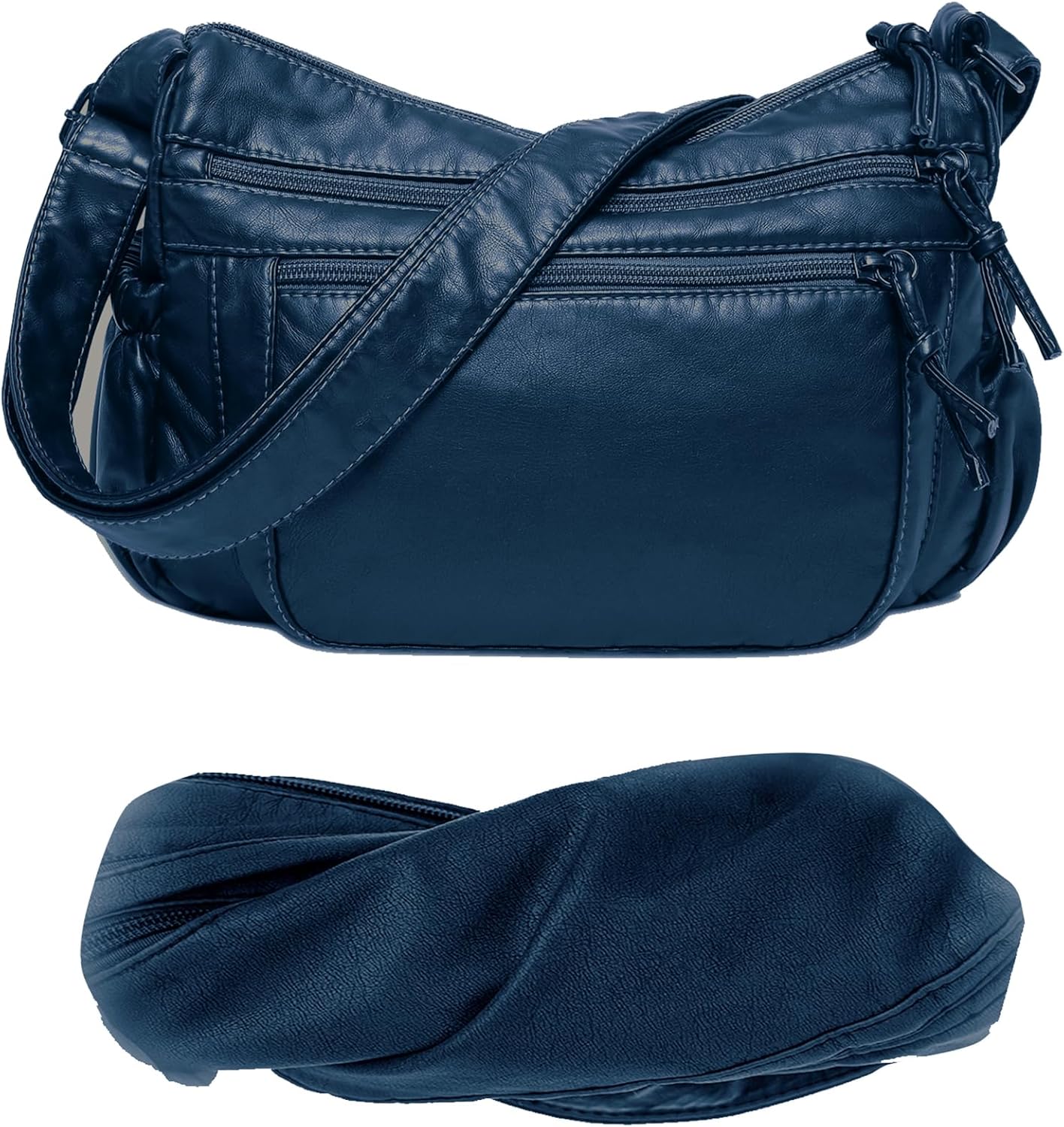 HAWILL Damen Umhängetasche Kleine Crossbody Bag Damen Breiter Gurt ...